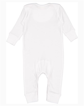 Rabbit Skins 4412 Infant Long Legged Baby Rib Bodysuit