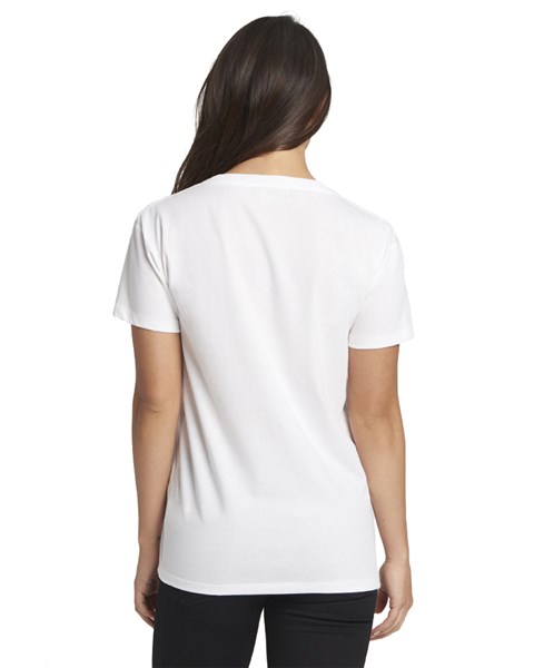 Next Level 3940 Women's Fine Jersey Relaxed V T-Shirt