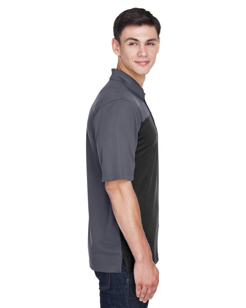 CORE365 CE101 Men's Balance Colorblock Performance Pique Polo