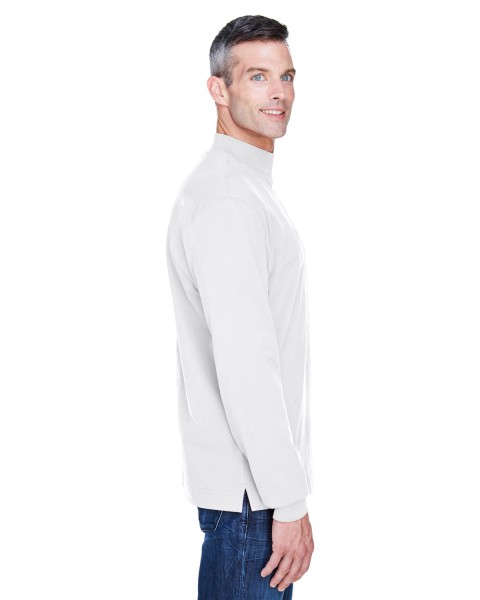 Devon & Jones D420 Adult Sueded Cotton Jersey Mock Turtleneck