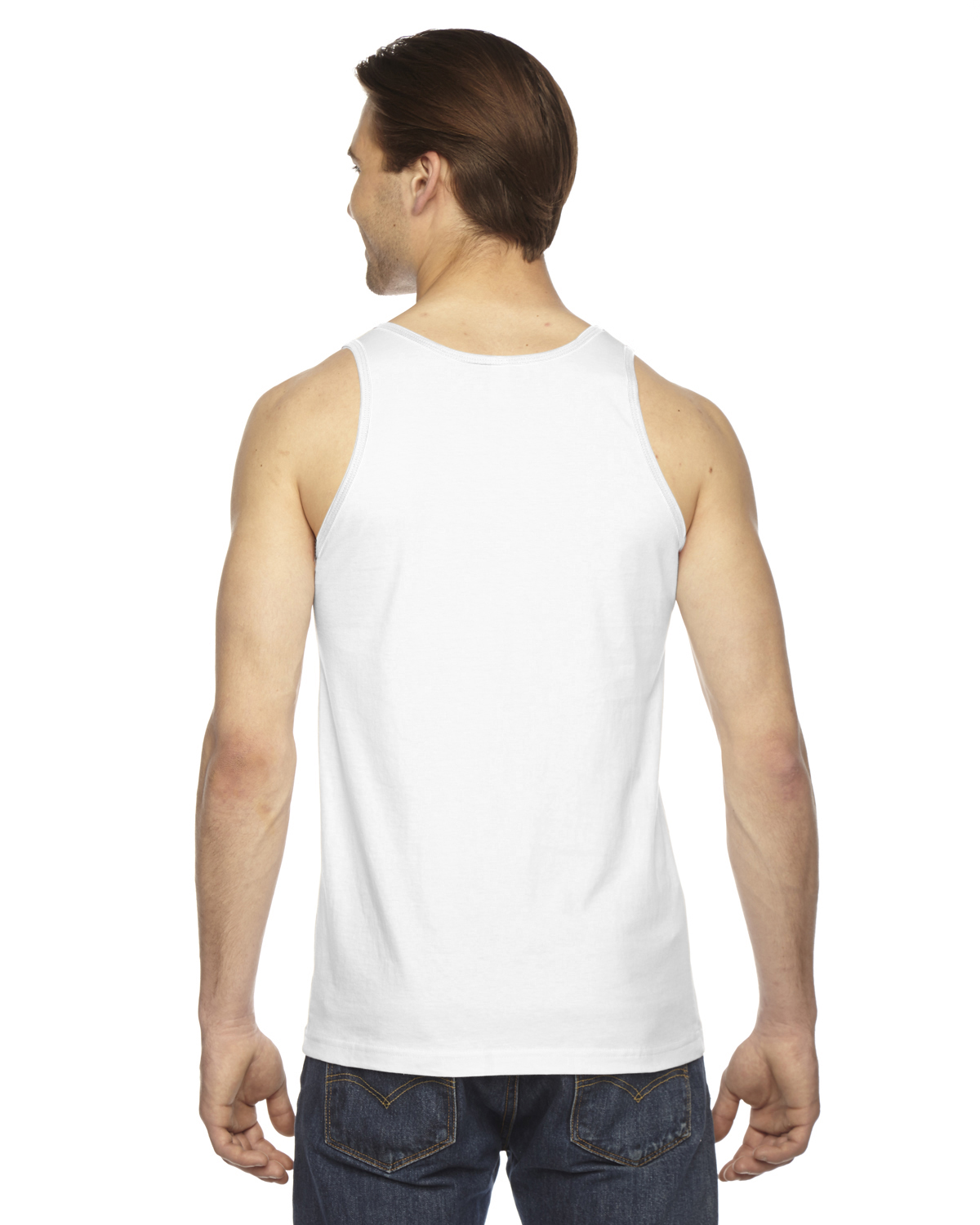 American Apparel 2408 USA-Made Unisex Fine Jersey Tank