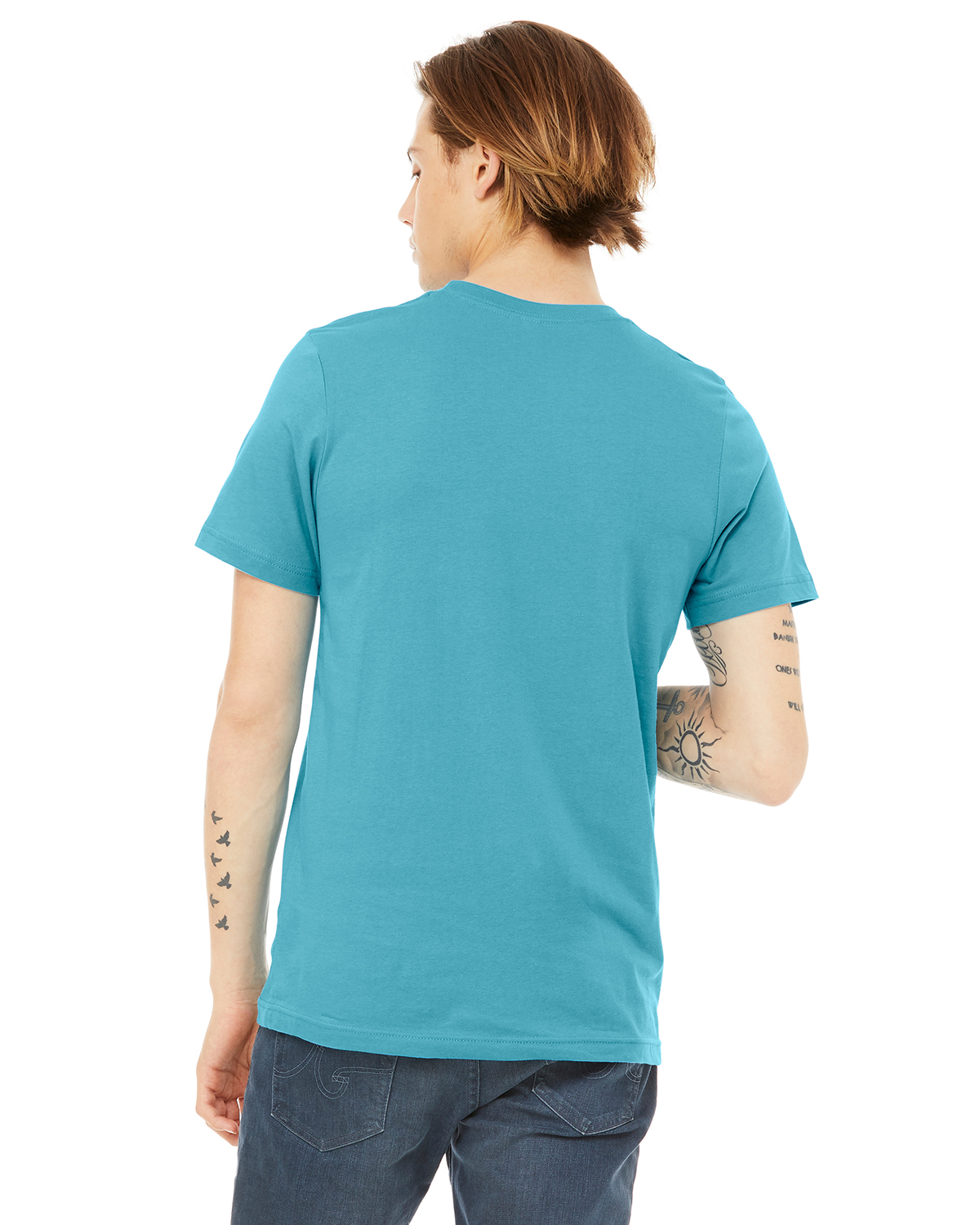 Bella Canvas 3001cvc Unisex Short Sleeve Heather Jersey Tee
