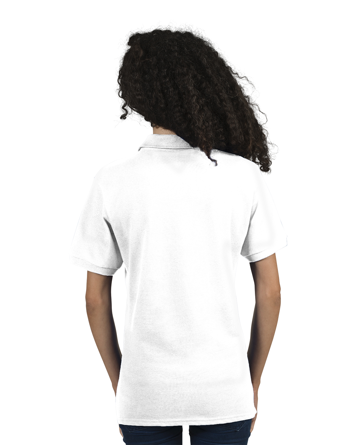 Jerzees 443W Women\\\'s Easy Care Double Mesh Ringspun Pique Sport Shirt