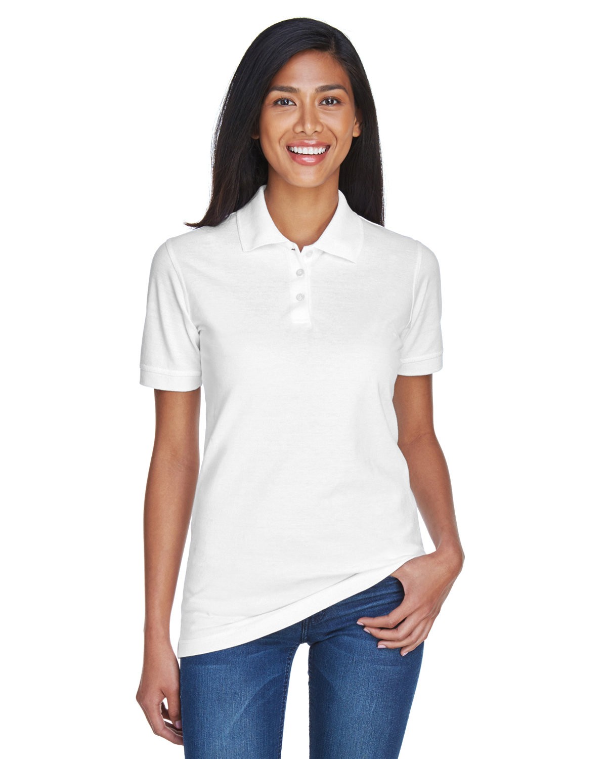 UltraClub 8530 Ladies' Classic Pique Polo