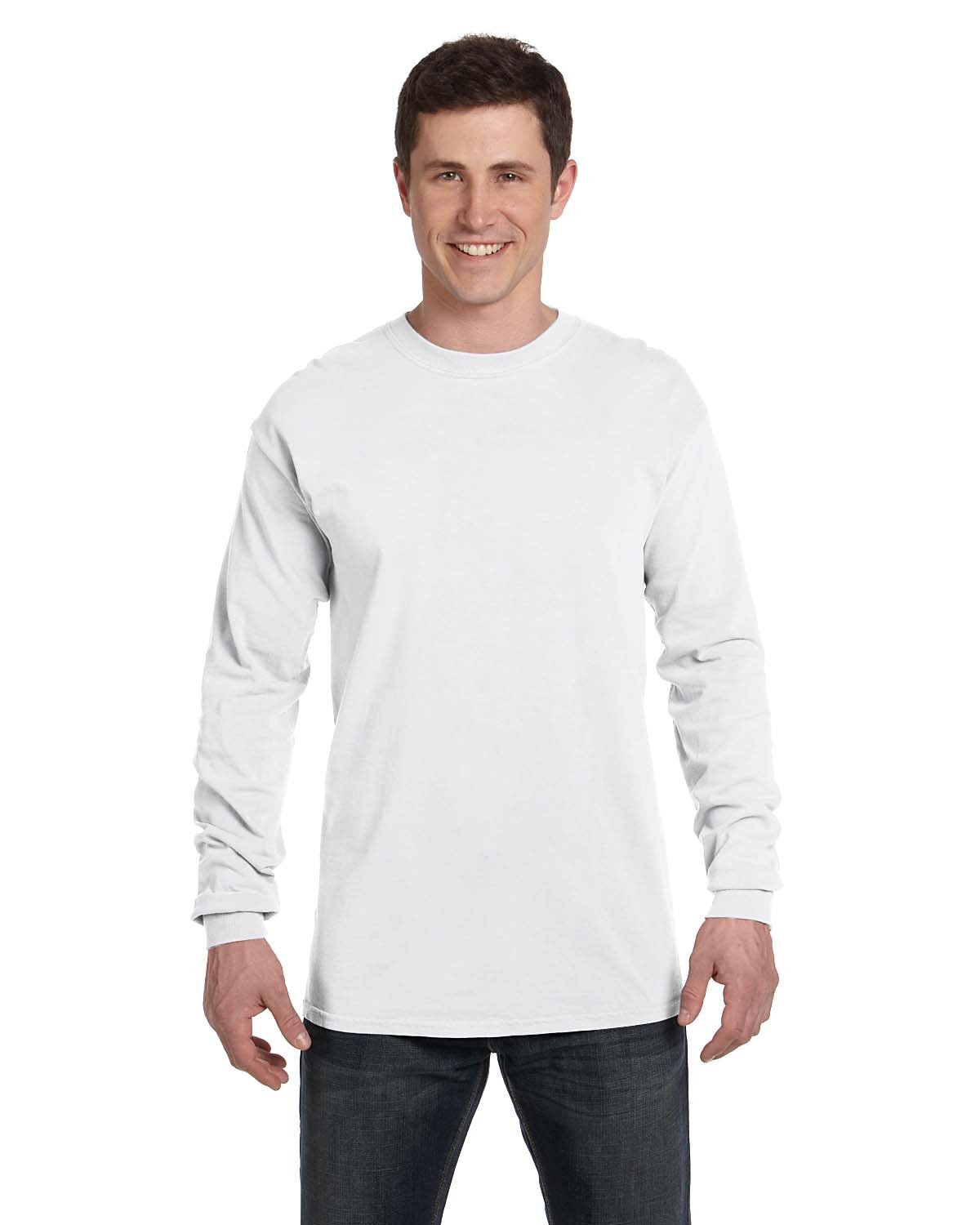 Comfort Colors 6014 Garment Dyed Heavyweight Ringspun Long Sleeve T-Shirt