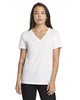 Next Level 3940 Women's Fine Jersey Relaxed V T-Shirt