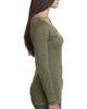 Next Level 6731 Women\'s Triblend Long Sleeve Scoopneck Tee