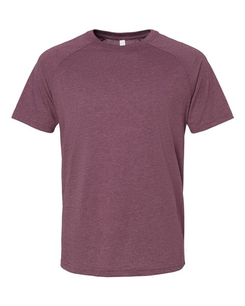 BELLA + CANVAS 3201 Heather CVC Raglan Tee
