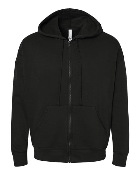 BELLA + CANVAS 3759 Unisex Sponge Fleece DTM Full-Zip Hoodie