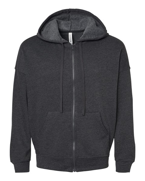 BELLA + CANVAS 3759 Unisex Sponge Fleece DTM Full-Zip Hoodie