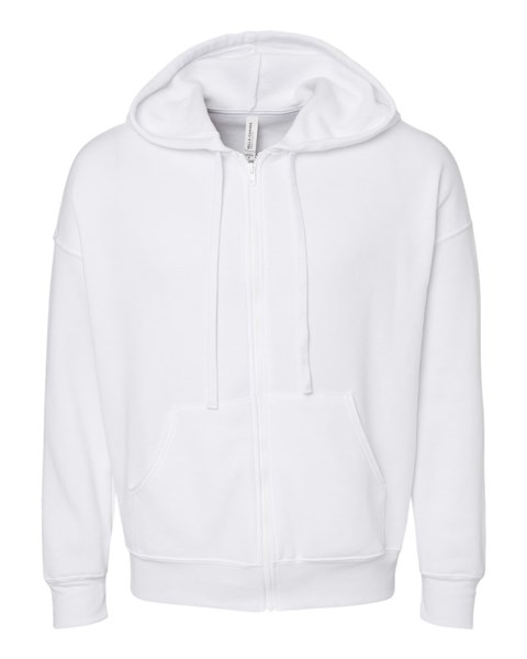 BELLA + CANVAS 3759 Unisex Sponge Fleece DTM Full-Zip Hoodie
