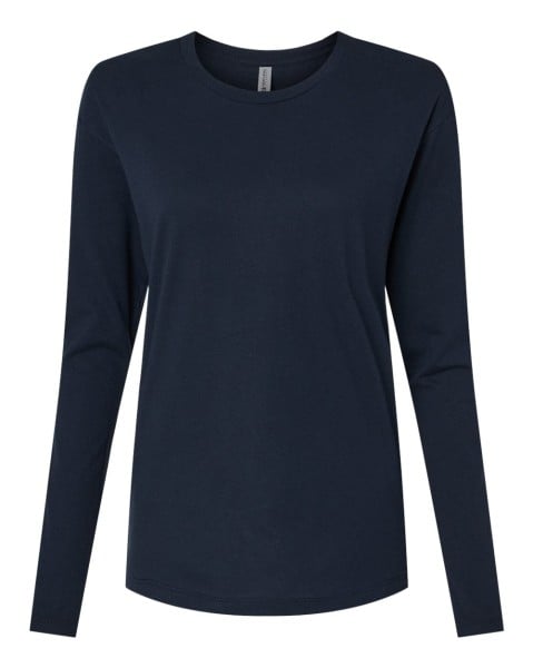 Next Level 3911 Women's Cotton Relaxed Long Sleeve T-Shirt