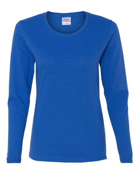 Gildan 5400l Heavy Cotton Women S Long Sleeve T Shirt
