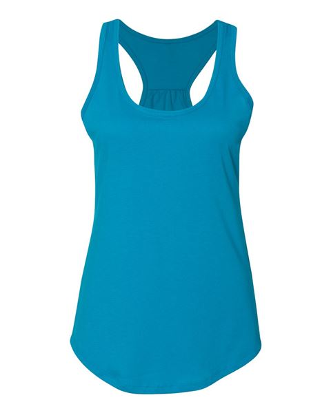 Next Level 6338 Women\'s CVC Gathered Racerback Tank