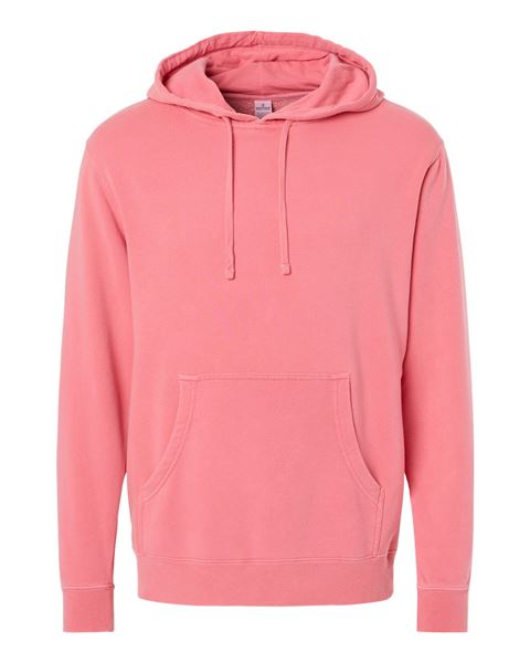 Independent Trading Co. PRM4500 Midweight Pigment Dyed Hooded Sweatshirt