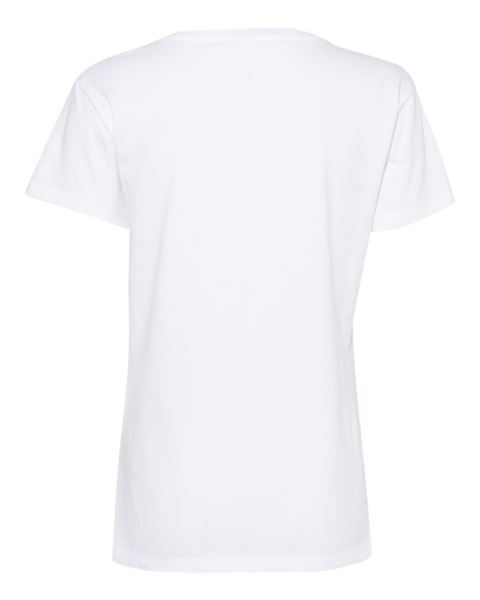 Next Level 3940 Women's Fine Jersey Relaxed V T-Shirt