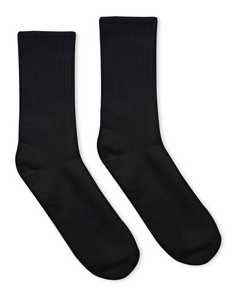 SOCCO SC200 USA-Made Solid Crew Socks
