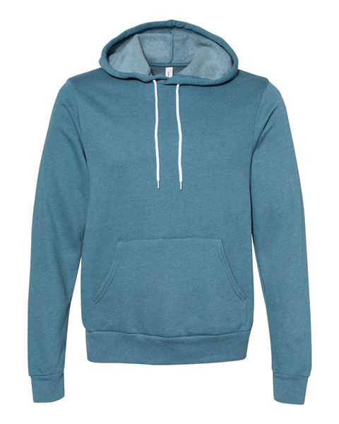 Bella + Canvas 3719 Unisex Hooded Pullover Sweatshirt