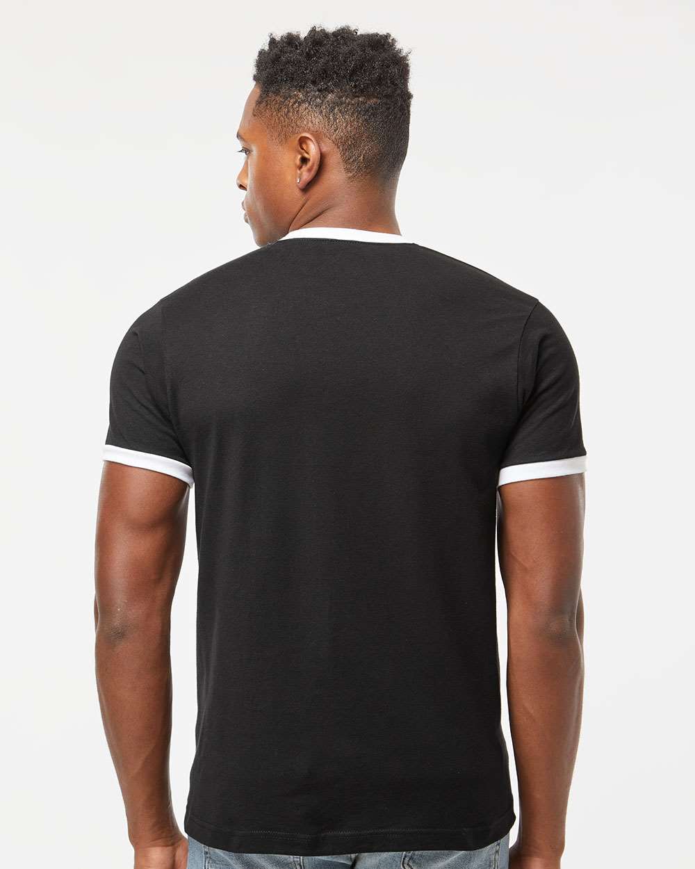 Tultex 246 Unisex Fine Jersey Ringer T-Shirt