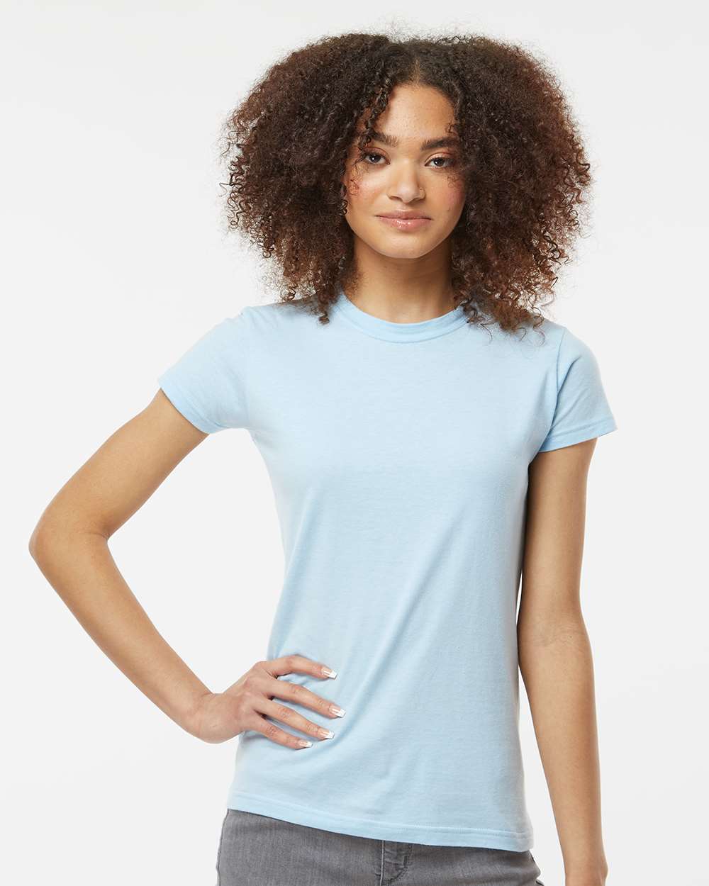 Tultex 213 Women's Slim Fit Fine Jersey T-Shirt