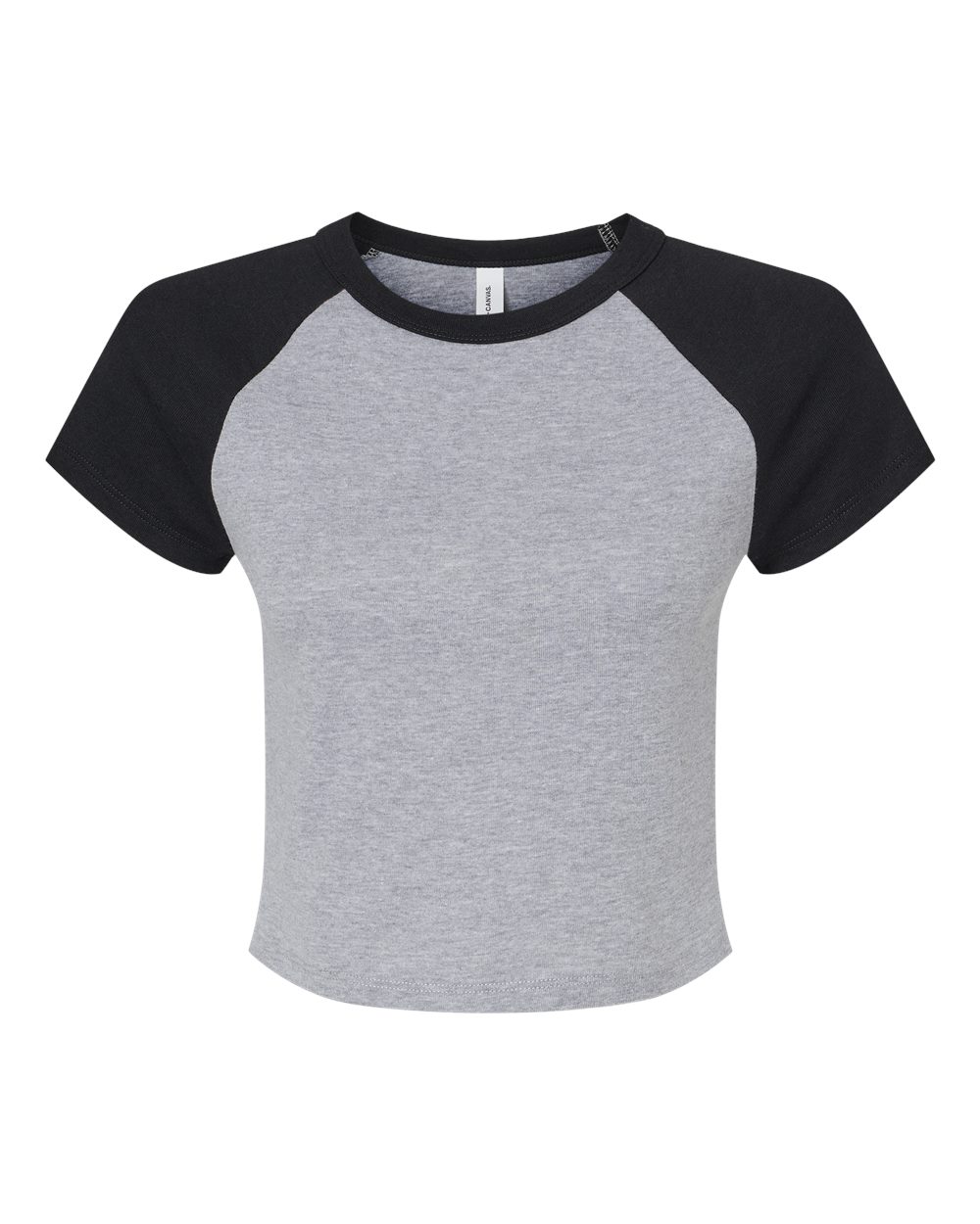 BELLA + CANVAS 1201 Women's Micro Rib Raglan Baby Tee