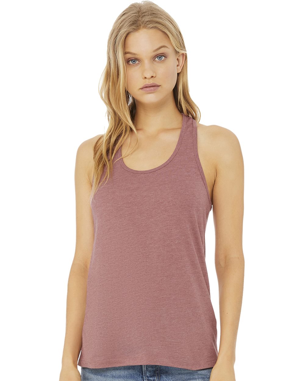Bella + Canvas 6008 Women\\\'s Jersey Racerback Tank
