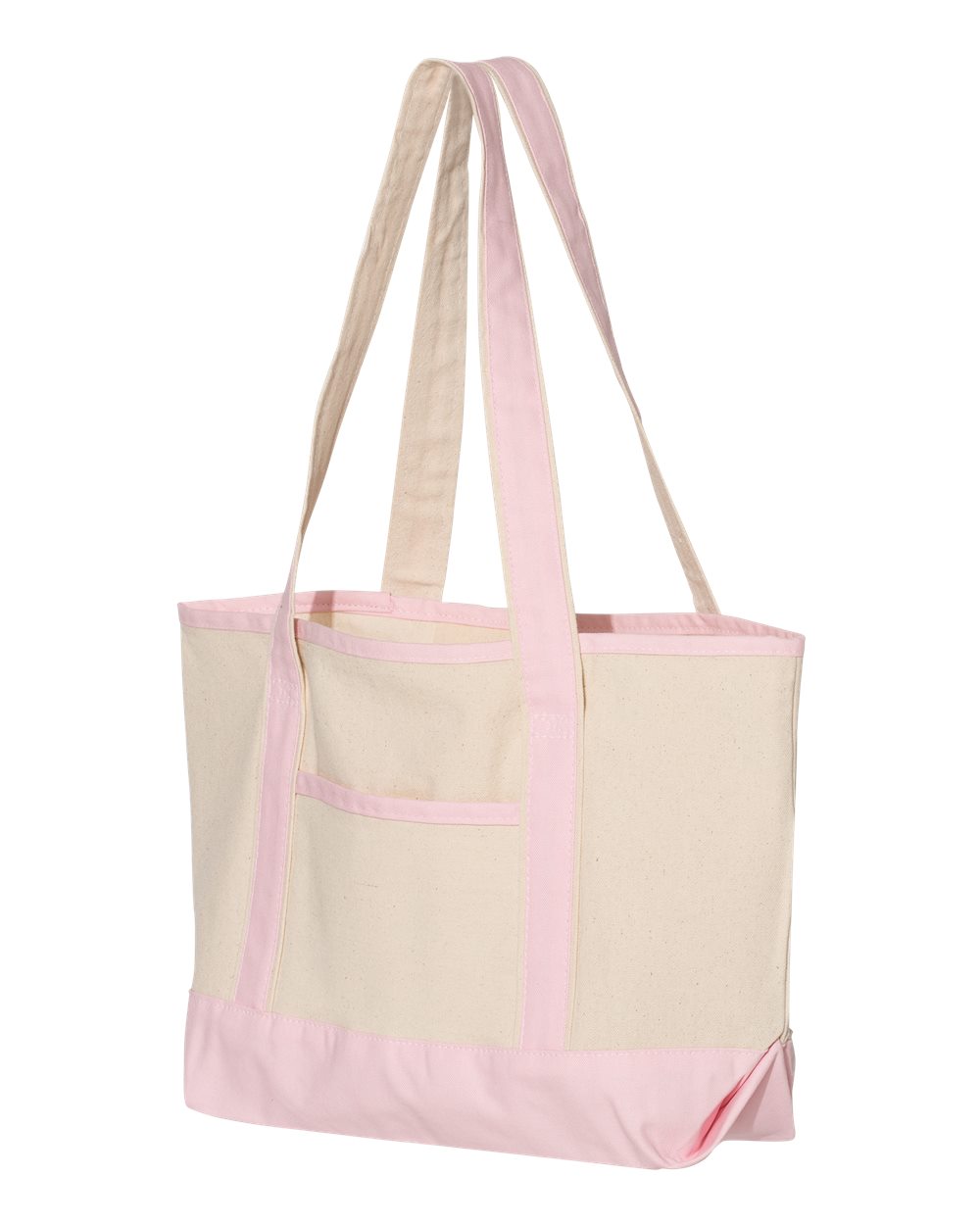 Q-Tees Q125800 20L Small Canvas Deluxe Tote