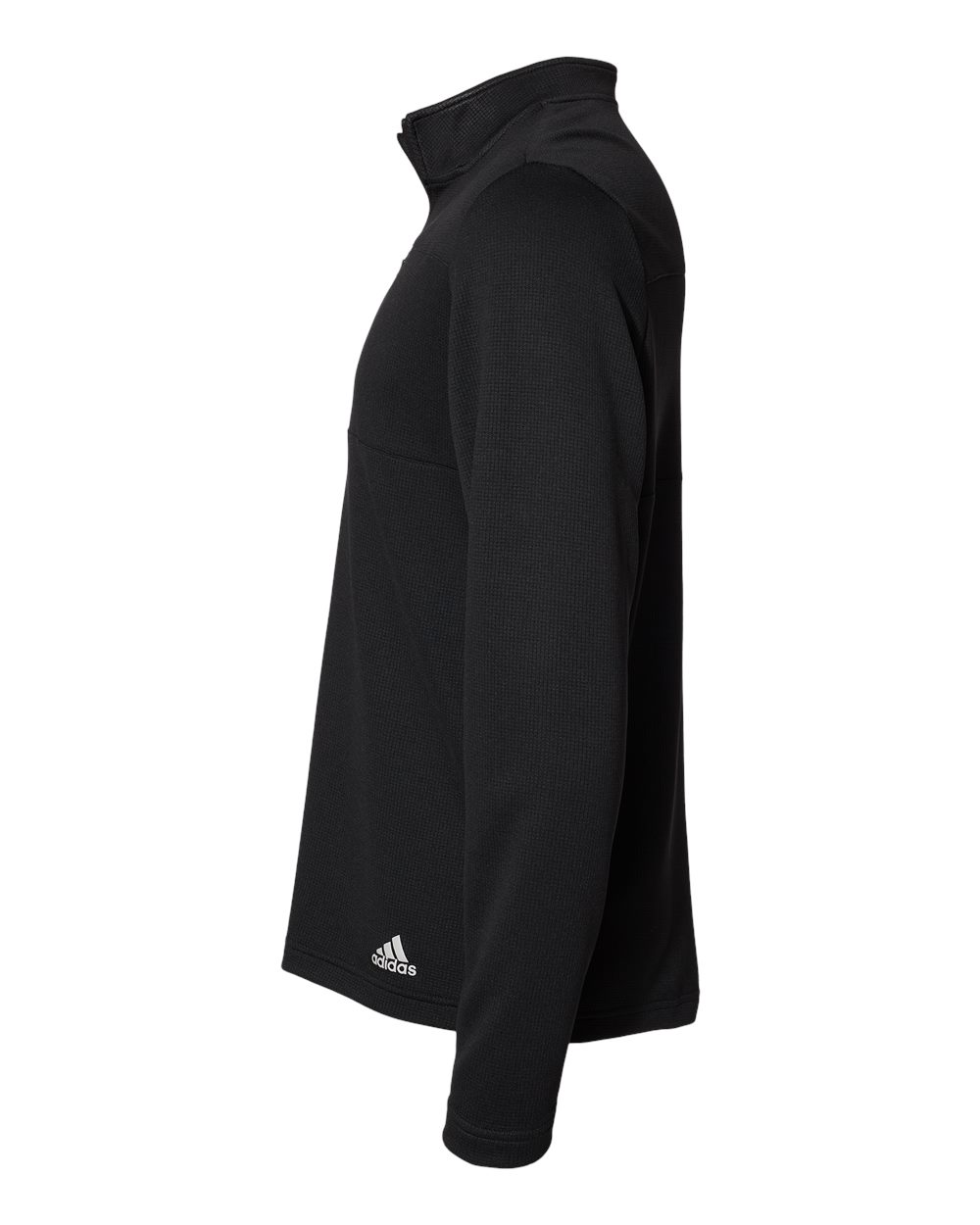 Adidas A482 3-Stripes Double Knit Quarter-Zip Pullover