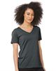 Next Level 3940 Women's Fine Jersey Relaxed V T-Shirt