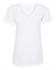 Next Level 3940 Women's Fine Jersey Relaxed V T-Shirt