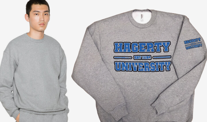 Premium Apparel Printing: Fleece, Poly/Cotton, Blends