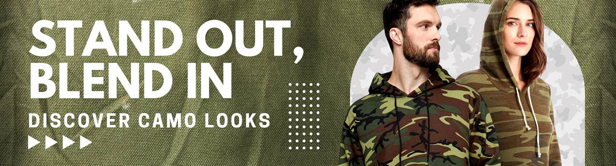 Stand Out, Blend In: Discover Camo Looks